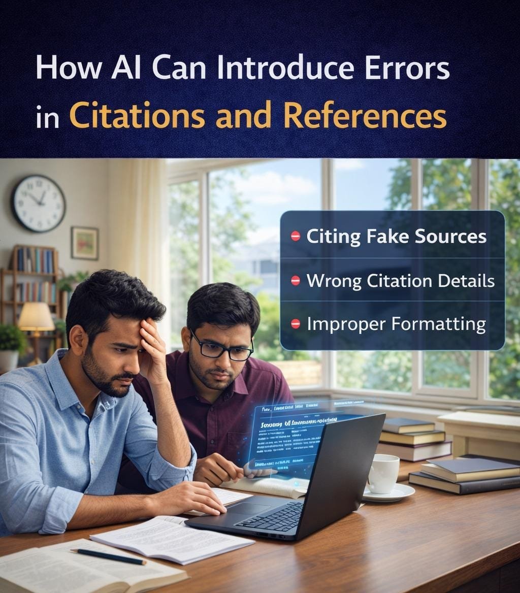 How AI Can Introduce Errors in Citations and References
